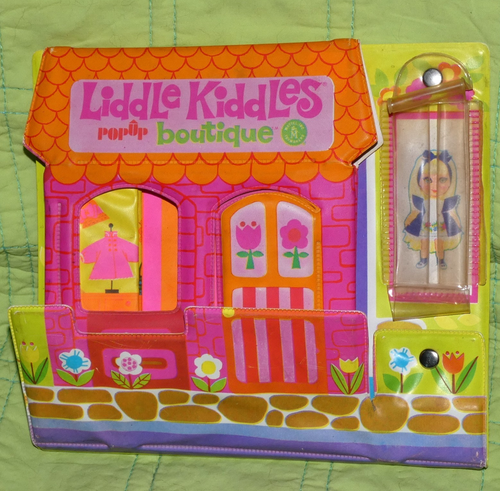Mattel Liddle Kiddle Collector POP-UP BOUTIQUE Carry CASE doll vintage ...