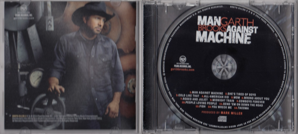 Brooks, Garth - Man Against Machine (CD, 2014) | eBay