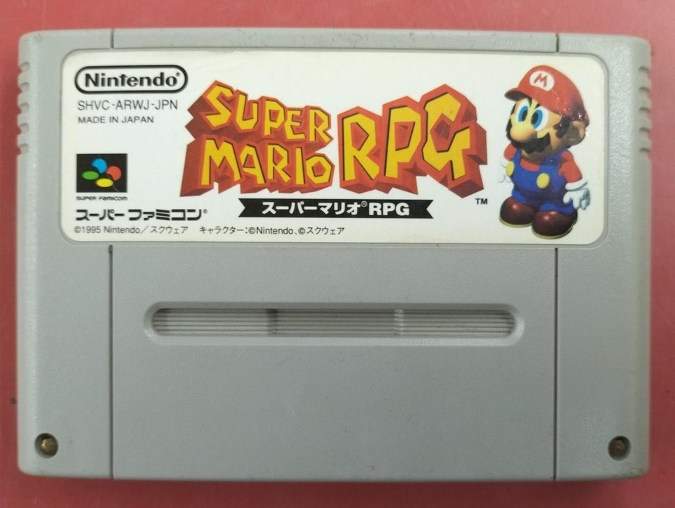 Mario RPG SFC Software Japan DA | eBay UK