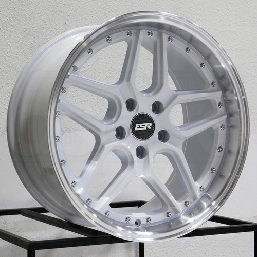 ESR CS15 19x9.5 5x114.3 35 White Wheels(4) 72.56 19" inch Rims | eBay