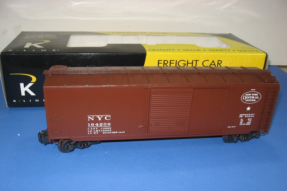 K-Line Lionel K761-1758 NYC Scale Boxcar - O Gauge | eBay