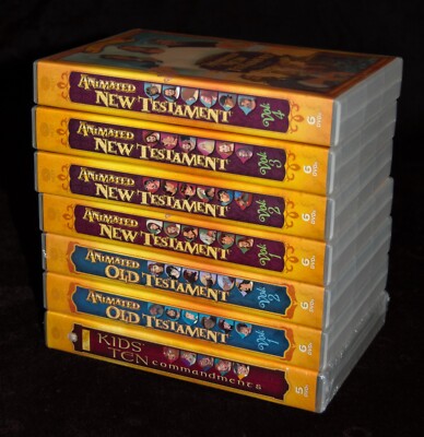 Nest Animated Stories From The Bible New Testament COMPLETE DVD Set ...