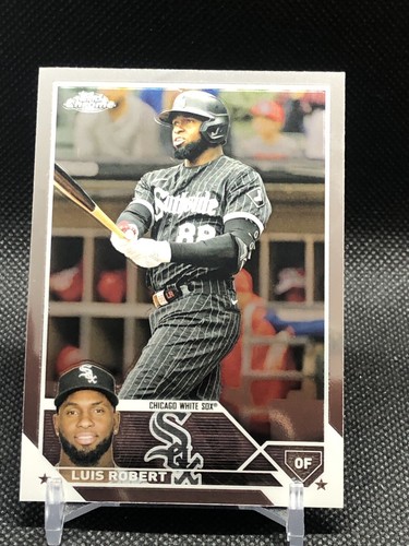 2023 Topps Chrome #125 Luis Robert Baseball Card-White Sox | eBay