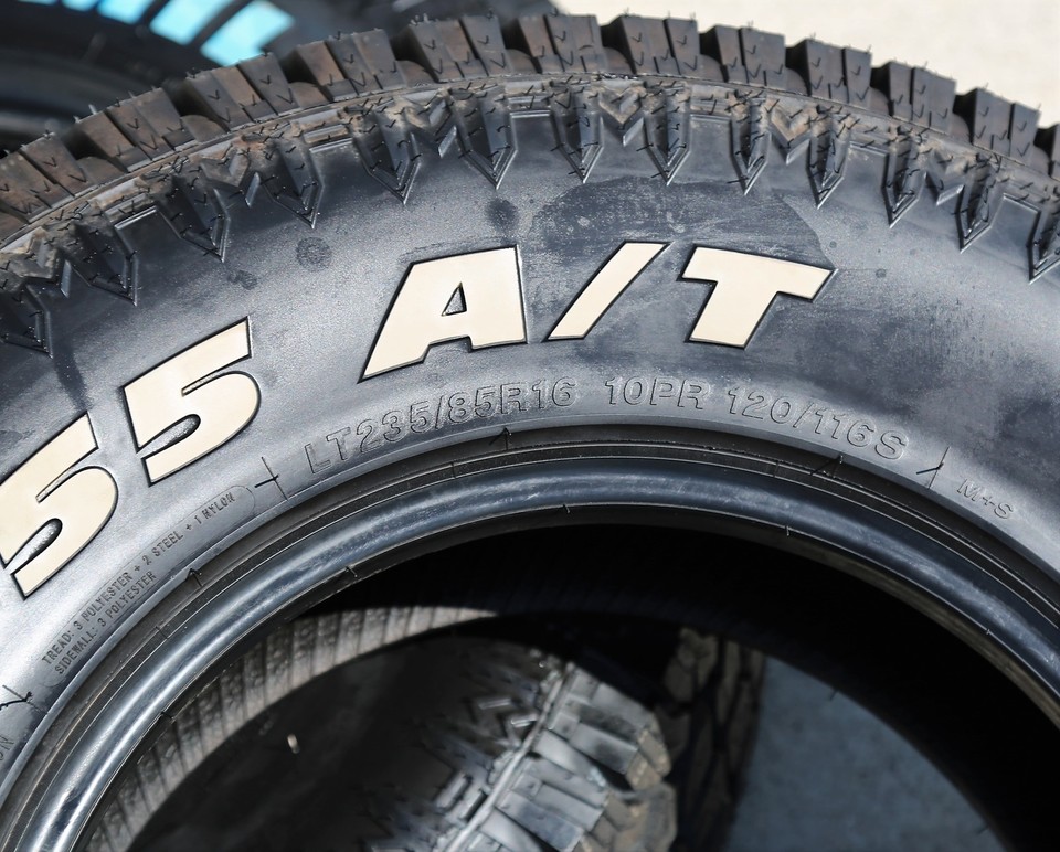 LT235/85R16 Miletrip TP55 A/T All Terrain Load E 10 Ply Tire | Light ...