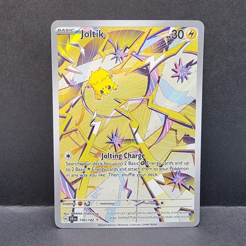 Joltik 150/142 Stellar Crown Illustration Rare Full Art Pokemon | eBay