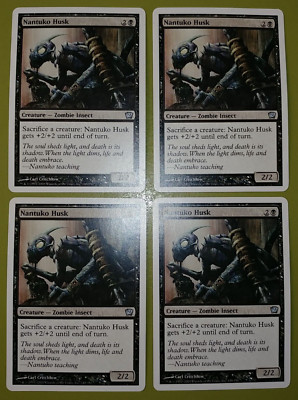 Nantuko Husk x4 9th Ninth Edition 4x Playset Magic the Gathering MTG | eBay