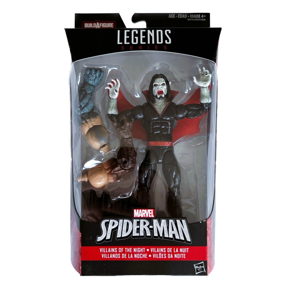 Marvel Legends Hasbro Morbius Action Figure BAF Absorbing Man Spider ...