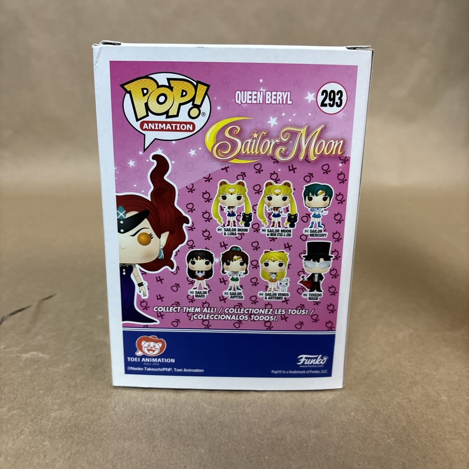 Queen Beryl Funko Pop! Animation x Sailor Moon Vinyl Figure #293 | eBay