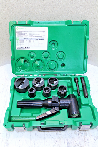 GREENLEE 7906/7806 SB Quick Draw Hydraulic Knockout Set (100% TESTED ...