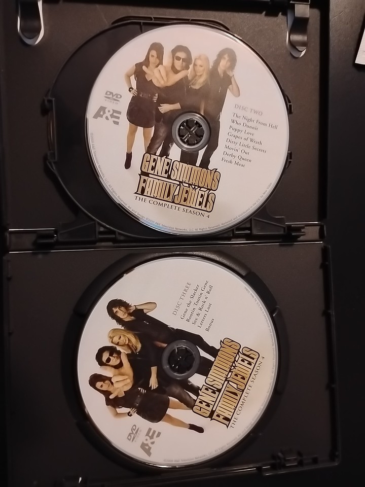 Gene Simmons Family Jewels - Season 4 DVD 2009 3-DISC SET REALITY TV ...