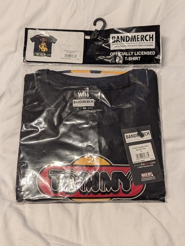 Bandmerch The Who Official T Shirt Tommy Black Size UK Xl | eBay UK