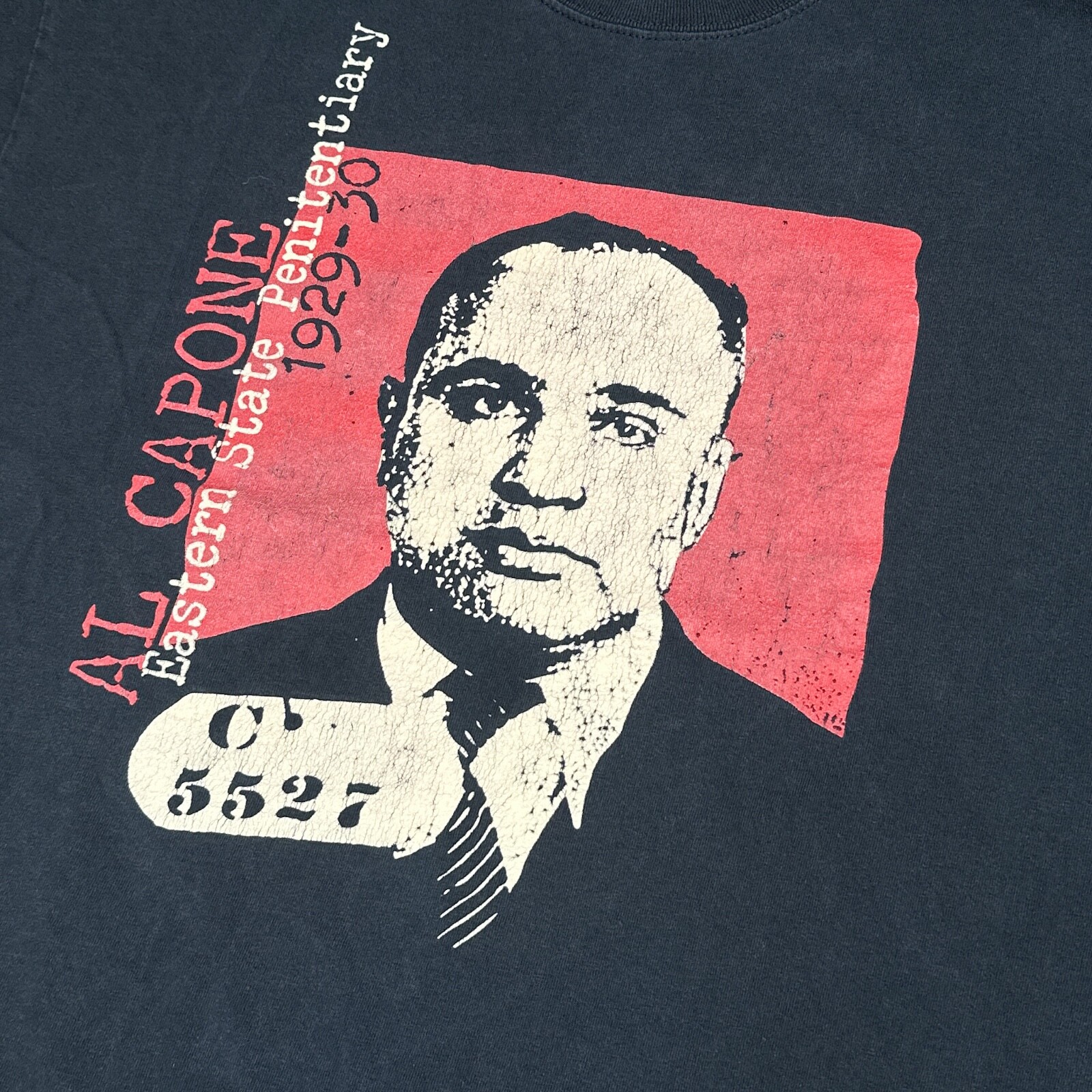 Vintage Y2K Al Capone Mafia Eastern State Prison Gang… - Gem