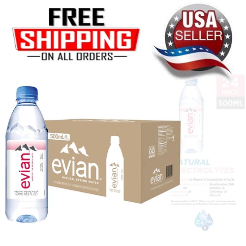Natural Spring Water, PH Balanced with Natural Electrolytes, 16.9fl oz ...