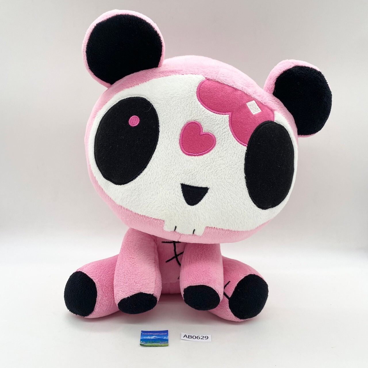 Maguma Pink Bear AB629 Gunslinger Stratos Taito Plush 11" Stuffed Toy ...