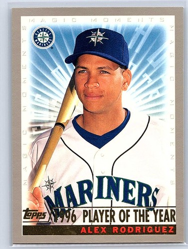 Alex Rodriguez 2000 Topps 479 1996 player of the year | eBay