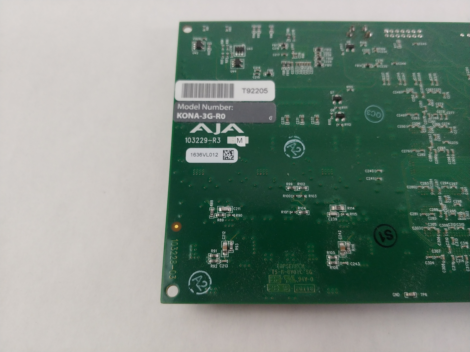 Low Bracket Video Capture Card AJA Kona 3g Kona-3g-r0 for sale online ...