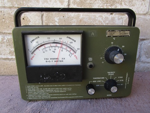 S -C -T METER - YSI 33 . S/N 14783 .YELLOW SPRING INSTRUMENT CO Inc | eBay