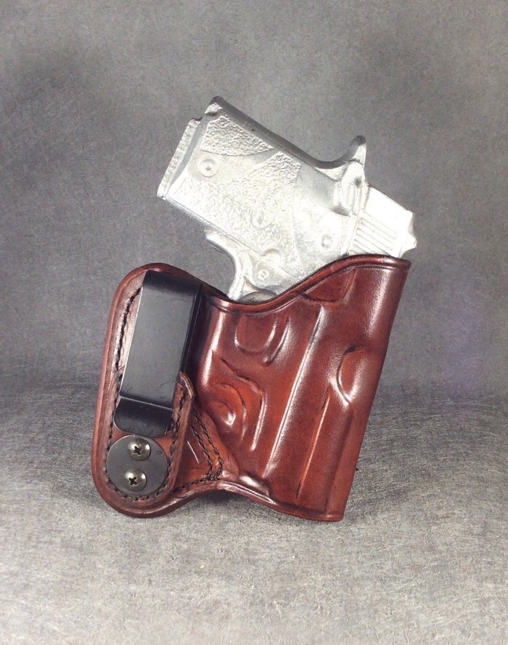 Sig Sauer P938 IWB Concealed Tuckable Leather Holster..ETW Holsters ...