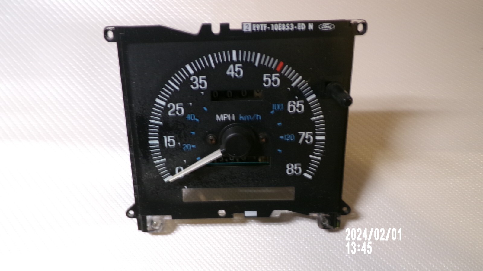 1987 1991 Ford Truck F-150 F-250 F-350 Bronco Dash Speedometer Gauge ...