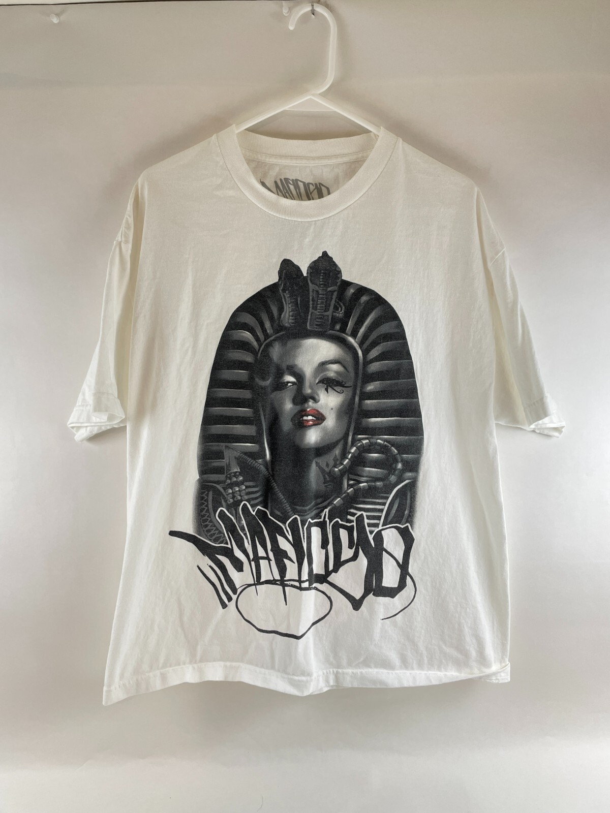Mafioso T-Shirt Men's Size XL White Mafioso Egyptian Head Short Sleeve ...