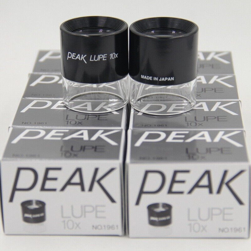 Original PEAK LUPE 1961-10X Magnifier Negative Film Inspection 10x ...