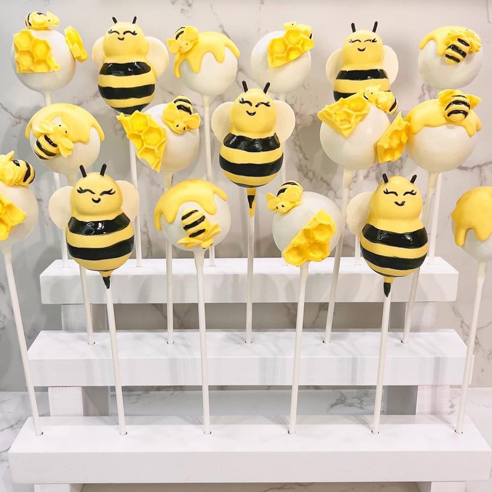 4-Tier Cake Pop Stand Display Riser Lollipop Holder with 22 Holes | eBay