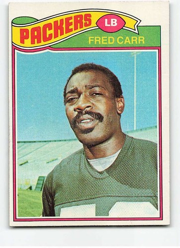 1977 Topps #133 Fred Carr EX Excellent Packers 114715 | eBay