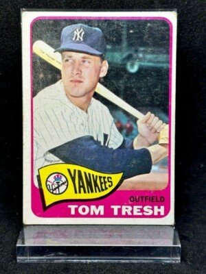 1965 Topps MLB Tom Tresh New York Yankees Outfield Card No# 440 | eBay