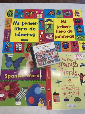 Lot Learn Spanish Children’s Picture Books | eBay