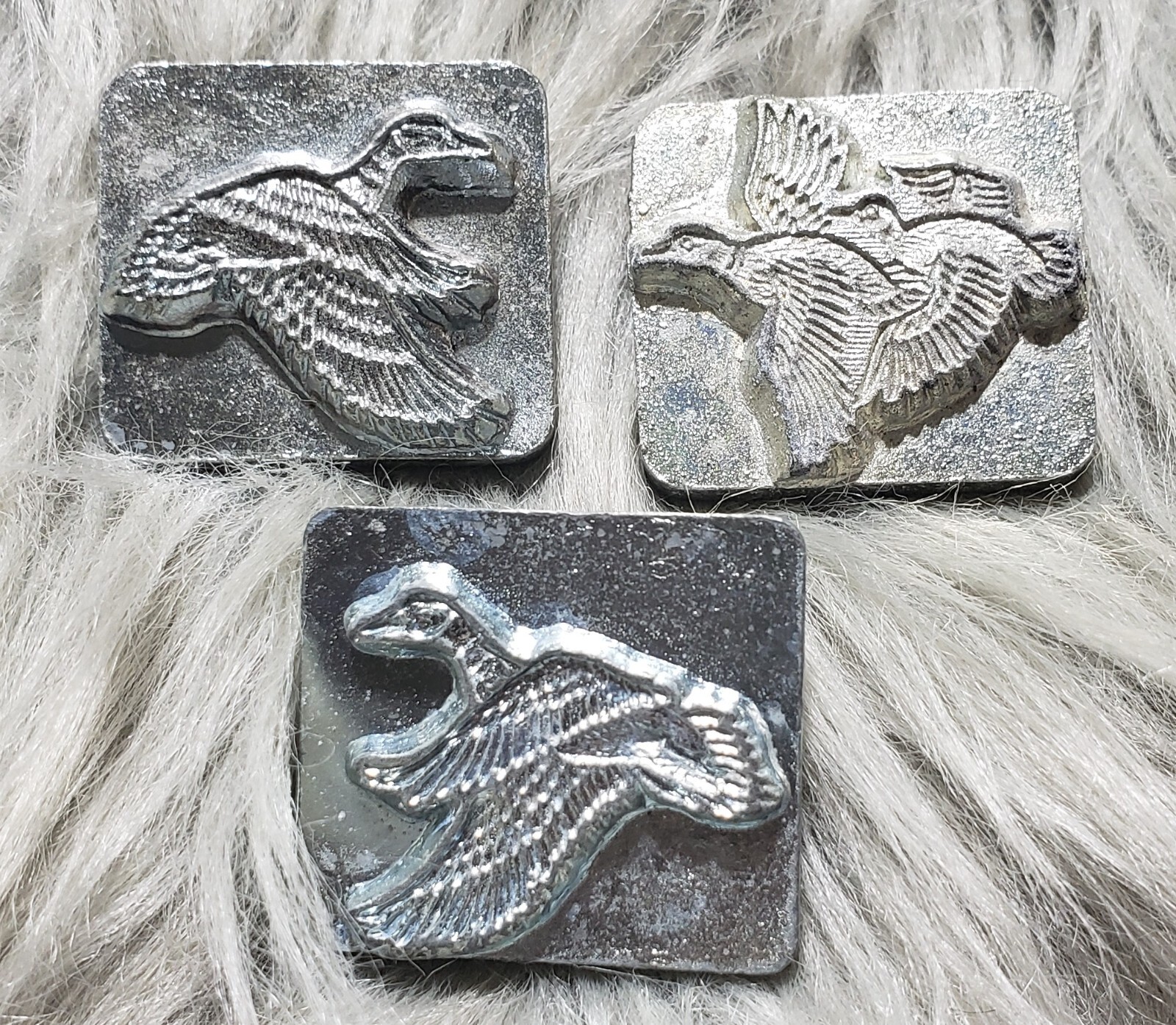 vntg Old 3D 1" DISCONTINUED Leather Stamp TOOLS Craftool LOT clay ...