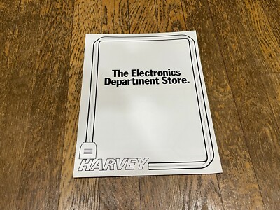 Harvey Electronics Brochure Pamphlet NY Electronics Vintage 1979 ...