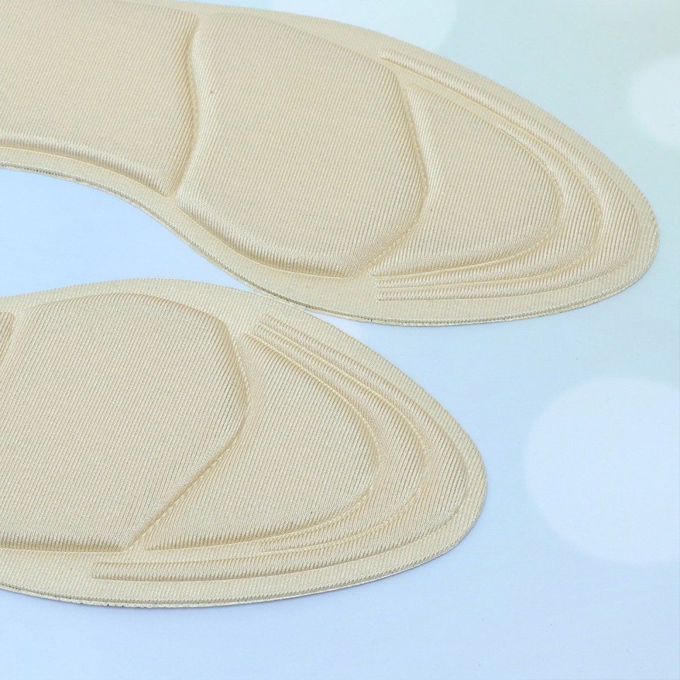 High Heel Foam Insoles Apricot Pads Shoe Insert Cushion for Foot Care ...