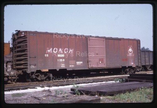 Original Slide MON #1359 Boxcar Monon 1973 TAGS | eBay