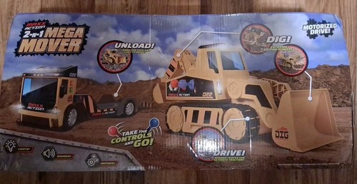 Maxx Action Sunny Days Ent. 2-N-1 Mega Mover – Construction Truck and ...