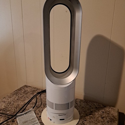Dyson AM04 Fan Heater - Iron/White Works NO Remote | eBay