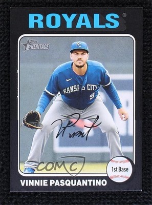 2024 Heritage Mini Black Border /50 Vinnie Pasquantino (White Above ...