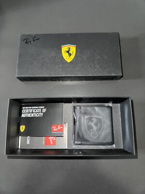 Ray-Ban Ferrari Sunglasses (Empty Box Only) RB4404M F6884L Blu grey | eBay