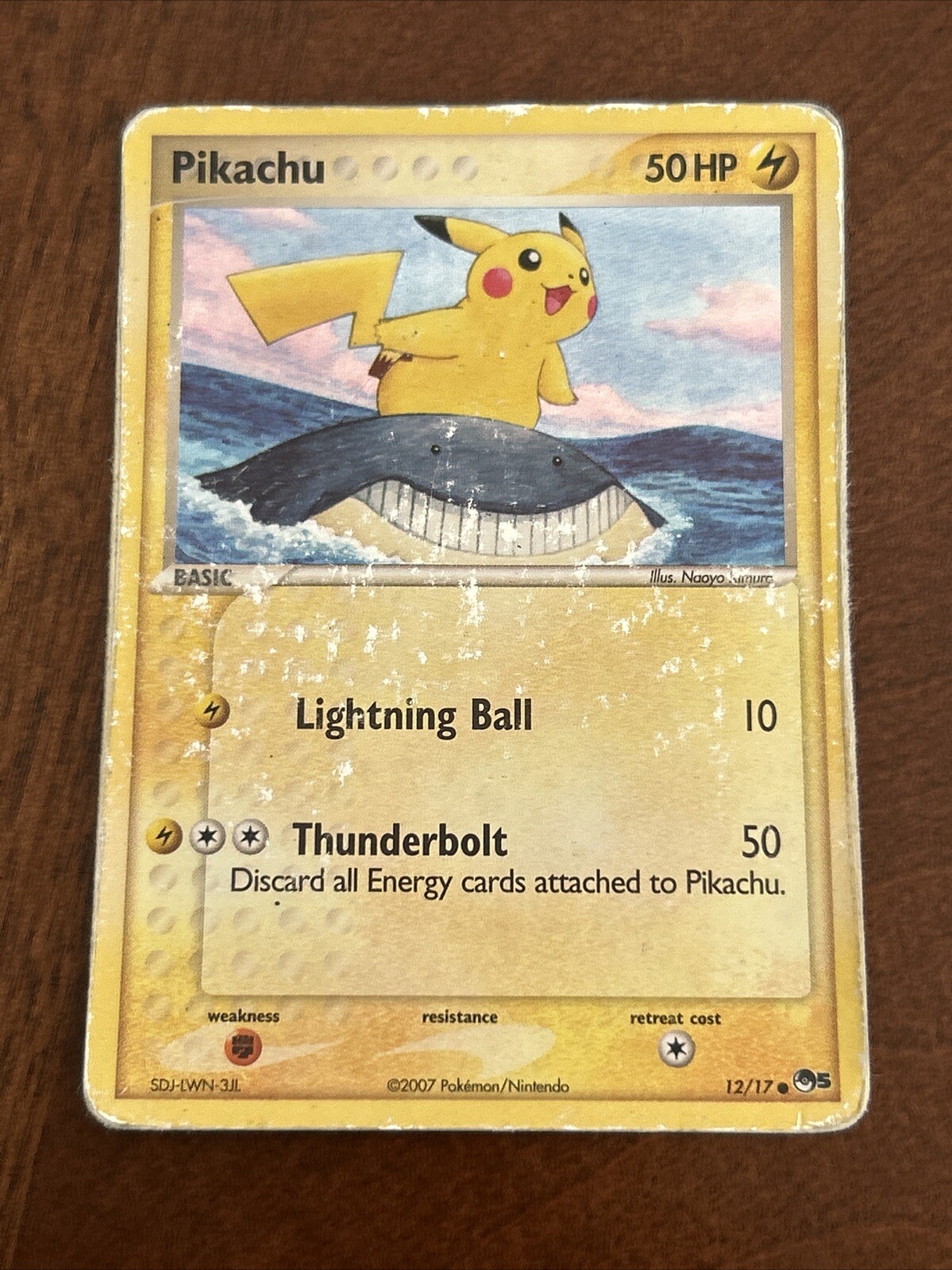 Pikachu Holo 12/17 POP Series 5 Pokemon TCG | eBay