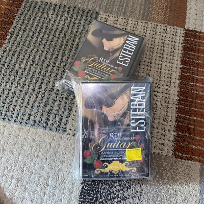 ESTEBAN Instructional DVD Set 1-10 8th Anniversary Guitar Limited ...