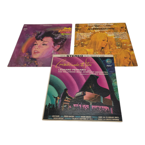 Vintage Show Tunes Andre Kostelanetz Judy Garland Vinyl LP 3 Record ...