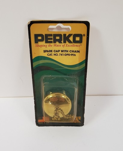 Perko Spare Cap With Chain 741-DP0-99A For 741-DP0-CHR Chrome Rope Deck ...