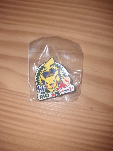 Pokemon Pikachu Pin Badge 2016 Rio Olympics TV Tokyo Pins World limited ...