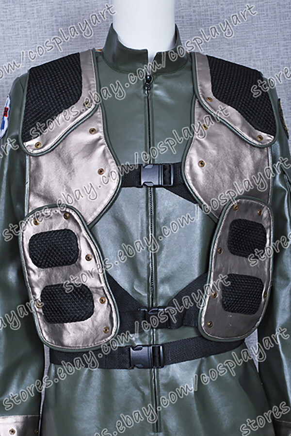 Battlestar Galactica Flightsuit Costume Viper Commander Officer Uniform ...