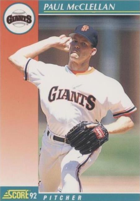 1992 Score - Paul McClellan #703 for sale online | eBay
