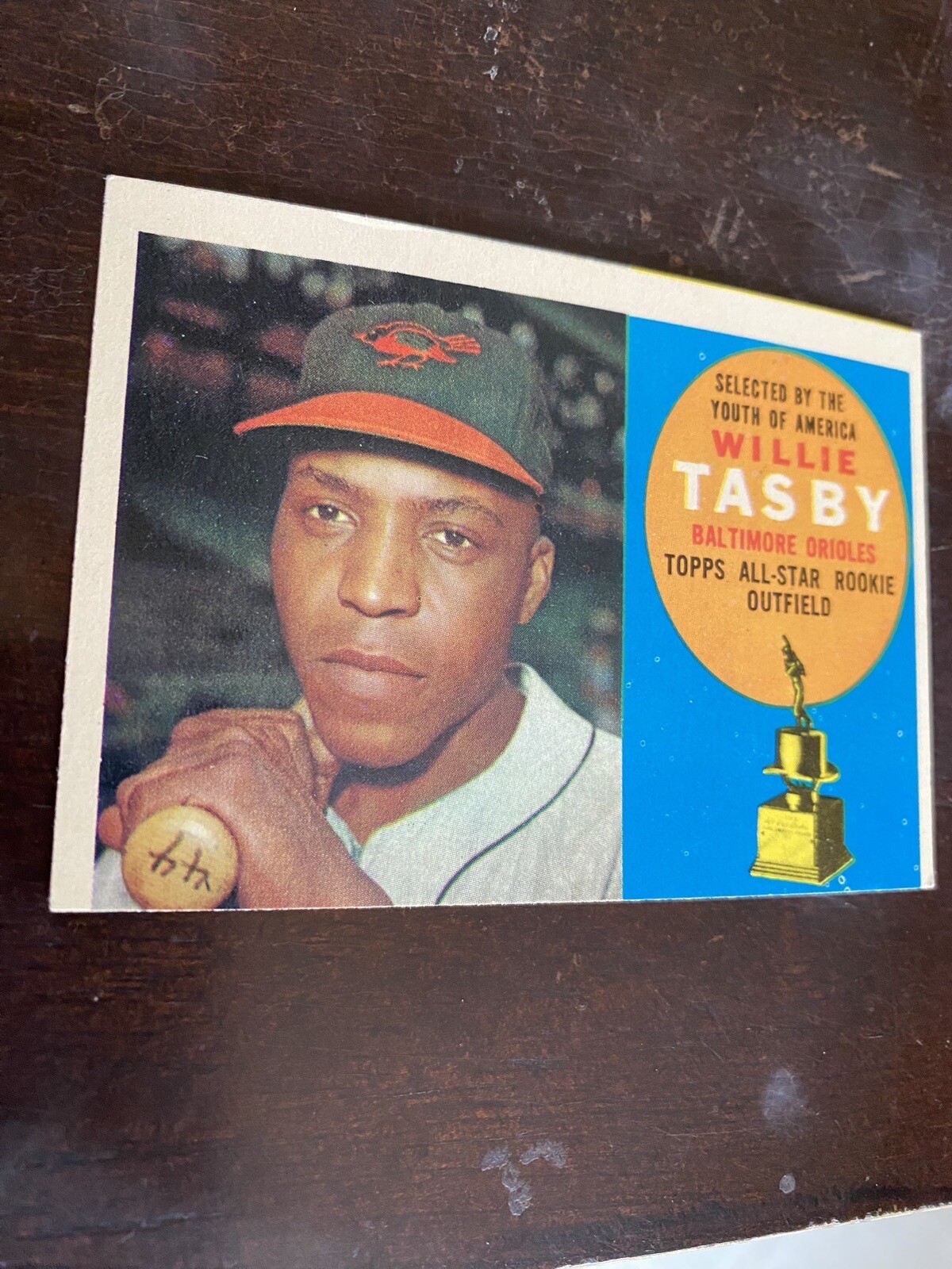 1960 Topps Baseball Willie Tasby #322 Baltimore Orioles | eBay