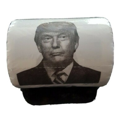 Donald Trump President Toilet Paper Roll Big Mouth Inc Gag Gift Prank ...