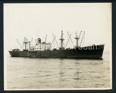 VTG PRESS PHOTO / FREIGHTER -WATERMAN LINE CARGO SHIP - SS MAIDEN CREEK ...