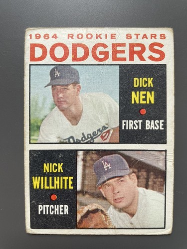 1964 Topps #14 Dick Nen/Nick Willhite Rookie Stars | eBay
