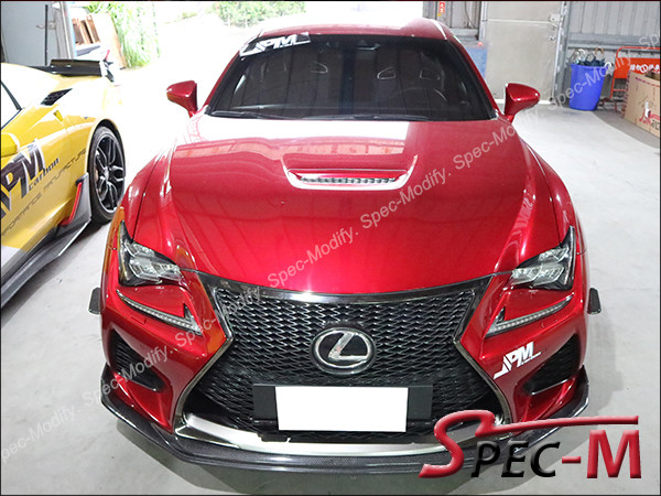 G Style Carbon Fiber Front Bumper Lip for 2015-2018 LEXUS RCF RC-F CF ...