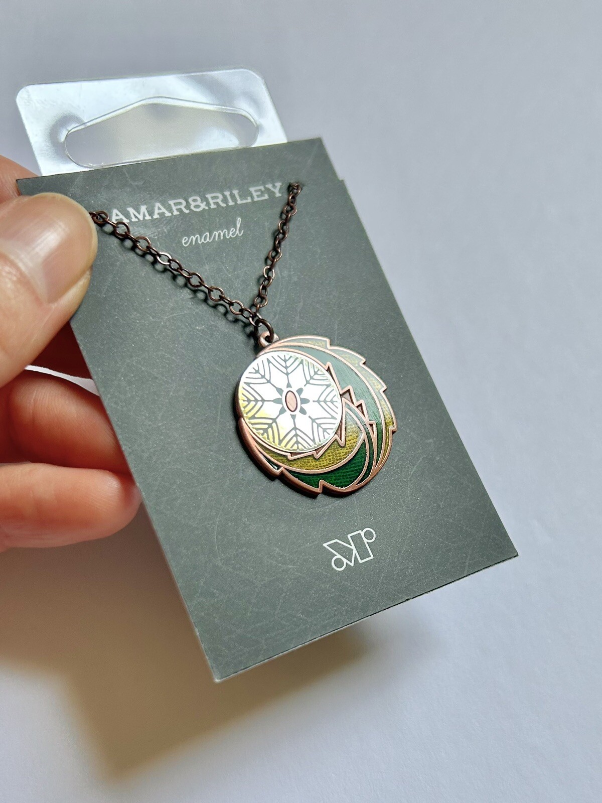 NEW! Amar&Riley “DANDELION” NECKLACE — Antique Copper Finish w/18 ...